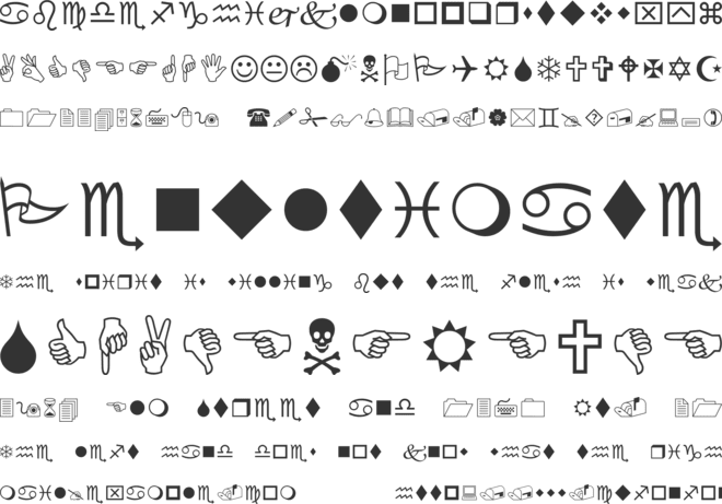 Wingdings Website Symbol Wingdings Website Symbol