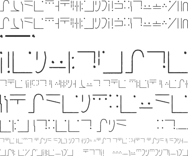 Standard Galactic Alphabet Hand Font : Download Free for Desktop & Webfont Standard Galactic Alphabet Hand Font : Download Free for Desktop & Webfont
