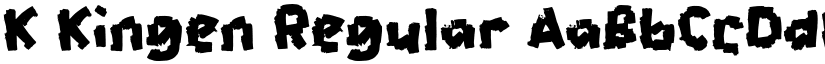 K Kingen Font : Download Free for Desktop & Webfont K Kingen Font : Download Free for Desktop & Webfont