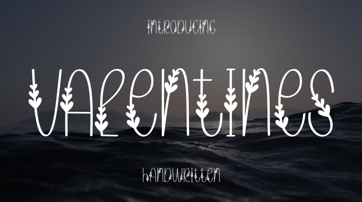 Valentines Font : Download Free for Desktop & Webfont