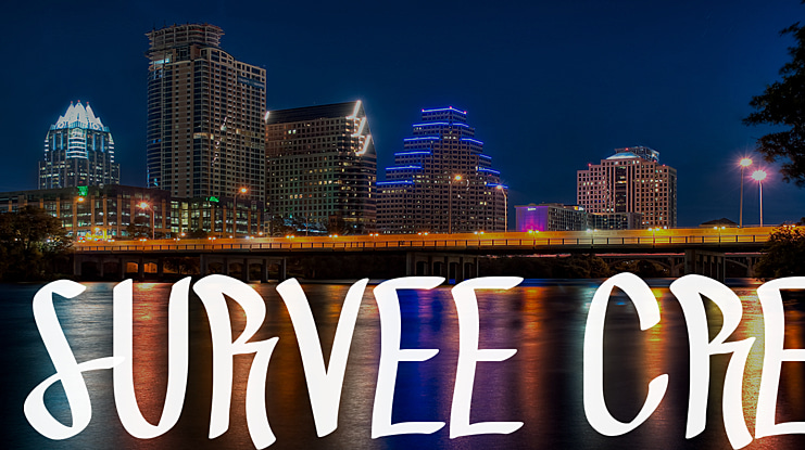 SURVEE CRE Font : Download Free for Desktop & Webfont SURVEE CRE Font : Download Free for Desktop & Webfont
