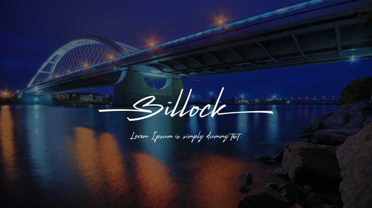 Billock Font : Download Free for Desktop & Webfont